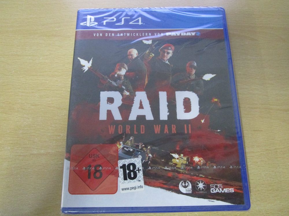 Raid World War II Playstation 4 NEUWARE PS4 (Neu und originalverpackt ...