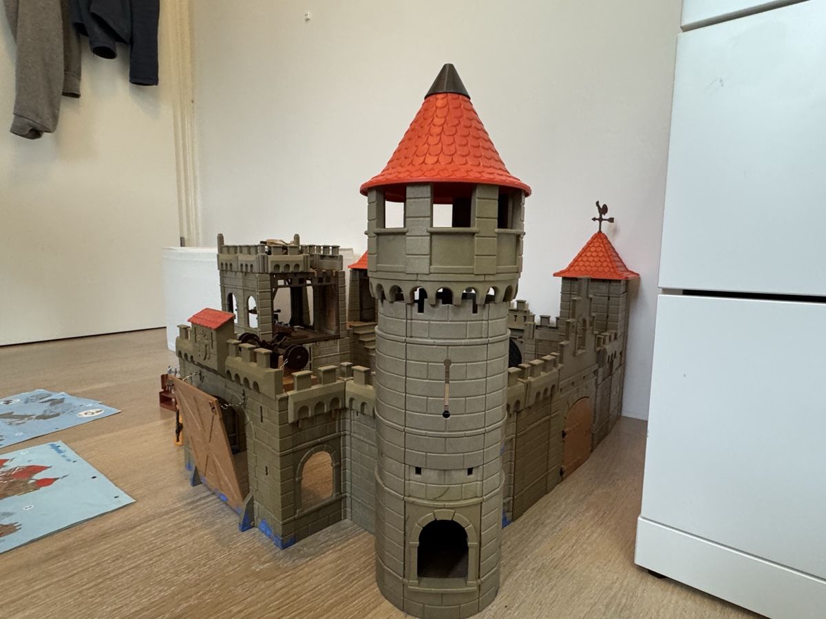 Playmobil Ritter Burg zum Kreativ werden mit Figuren (Gebraucht) in ...