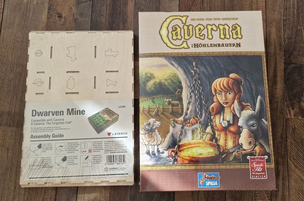 Caverna: Die Höhlenbauern - Mit Holz-Insert von Laserox (Neu und originalverpackt) in Dintikon ...