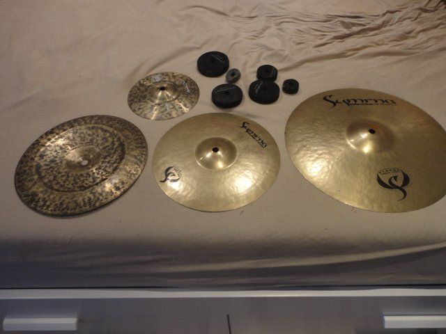 4 kleine Becken zu Schlagzeug | Kaufen auf Ricardo