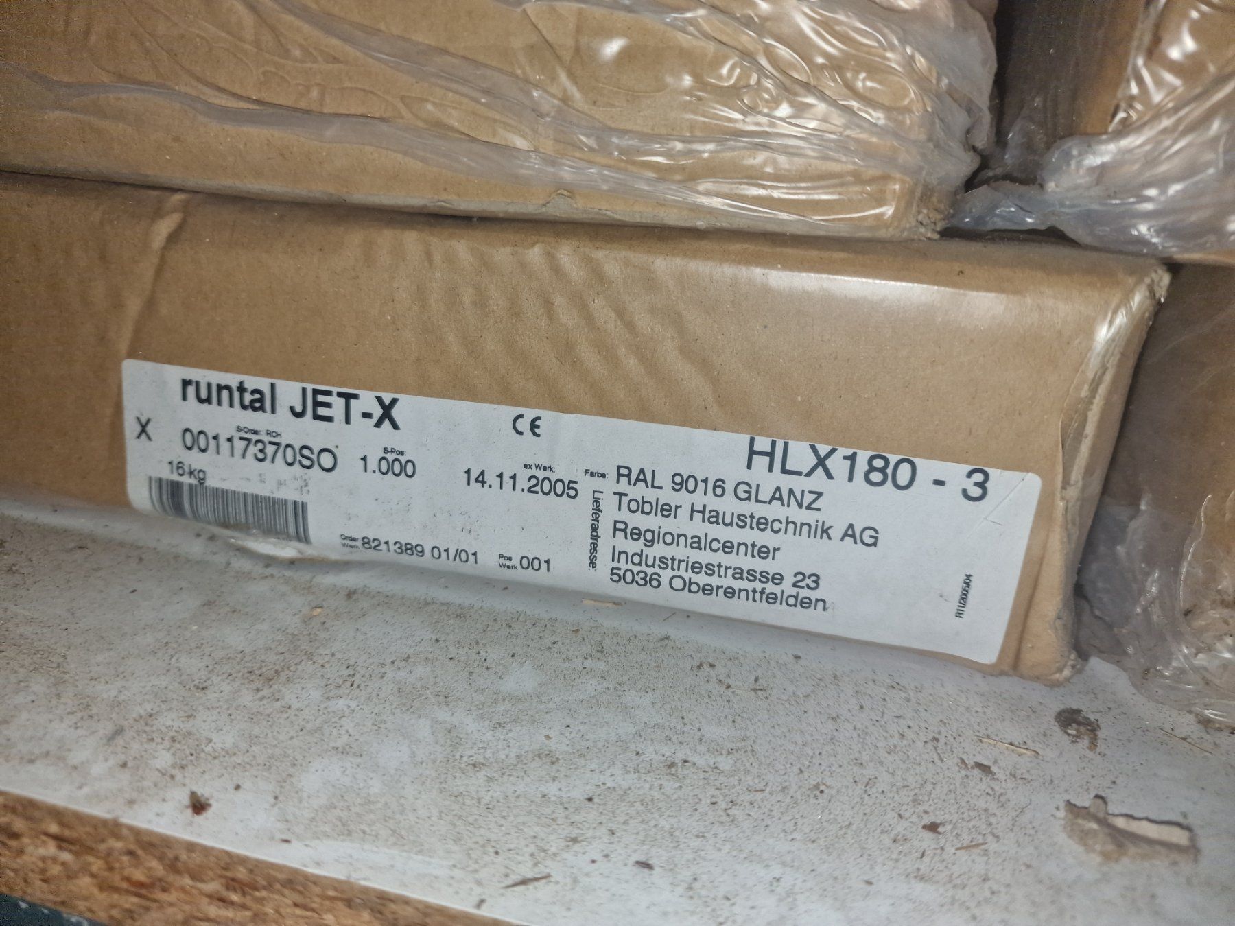 Runtal JET-X Heizkörper HLX180-3 (Gebraucht) in Gansingen für CHF 5 ...
