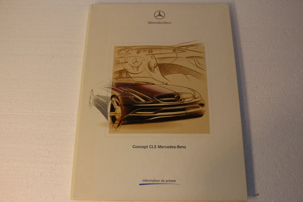 Pressemappe Mercedes Benz Concept CLS IAA 2003 (Neu und ...