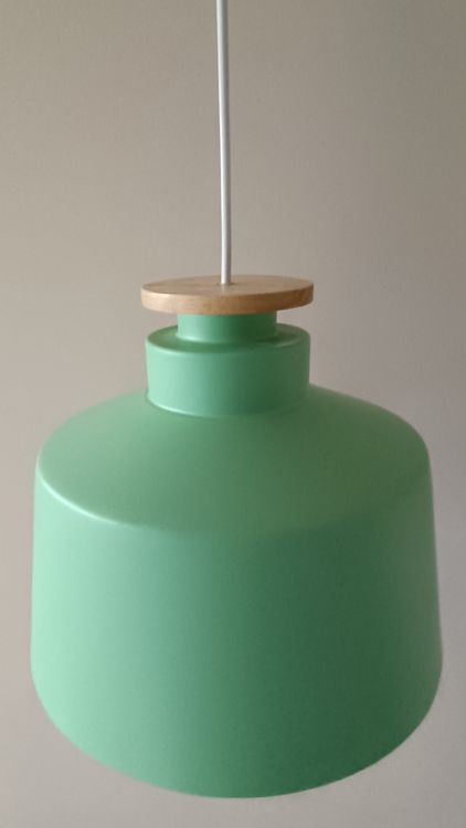 Lampe(nschirm) von Luminart / hellgrün/türkis (Gebraucht) in Biezwil ...