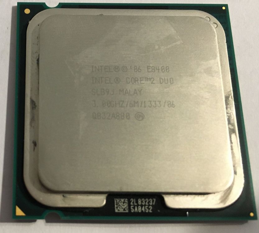 Intel Core 2 Duo E8400 für 775 Sockel (Gebraucht) in Sachseln für CHF 0 ...