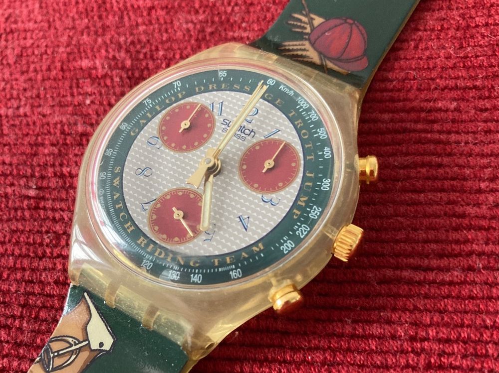 SWATCH CHRONO - RIDING STAR (Gebraucht) in Basel für CHF 20 – nur ...