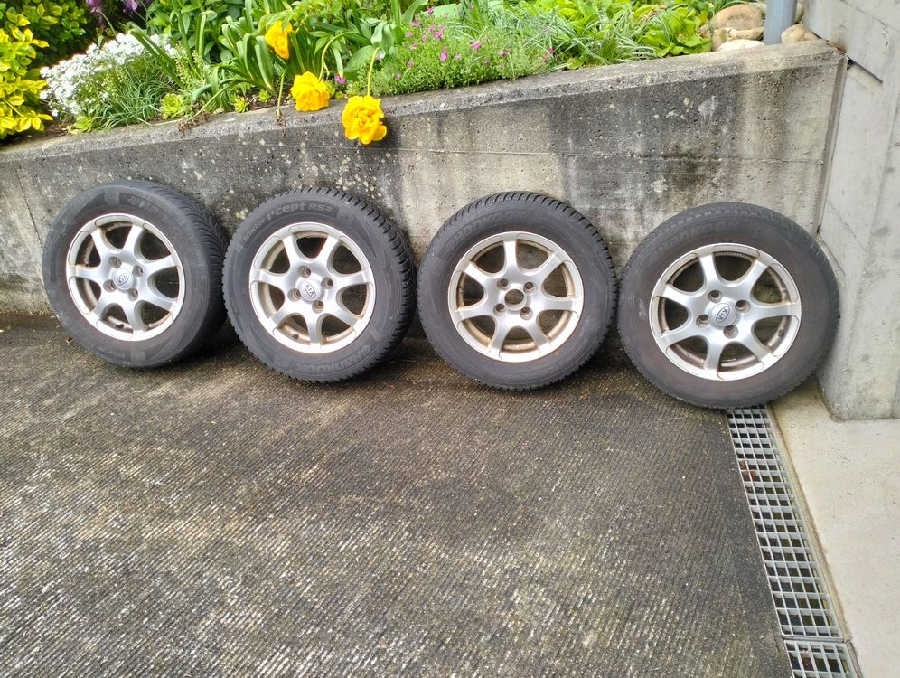 4 Alu-Felgen für KIA RIO (Gebraucht) in Obergösgen für CHF 40 – nur ...