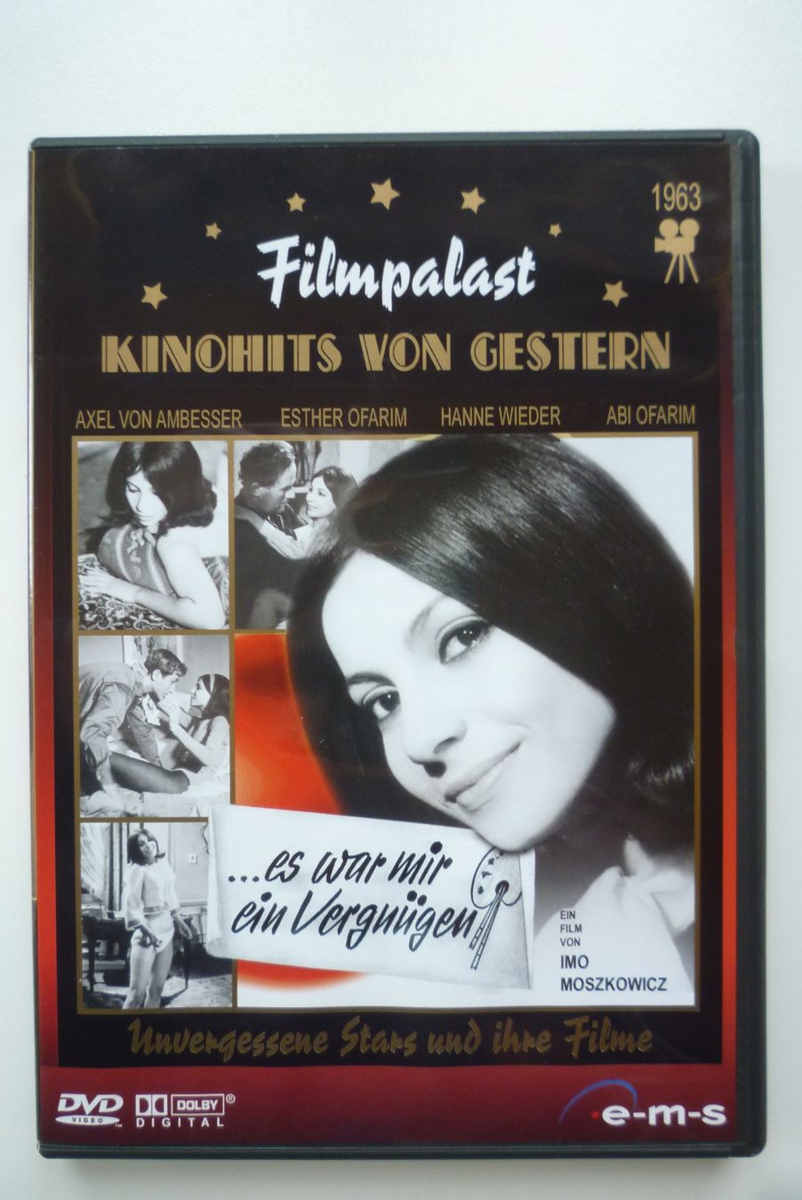 Es war mir ein vergnügen - Deutscher Film Klassiker 1963 (Gebraucht) in ...