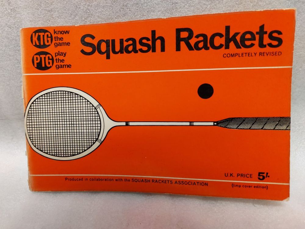 Vintage Manual Squash Rackets "Know the Game" (1968) (Gebraucht) in ...