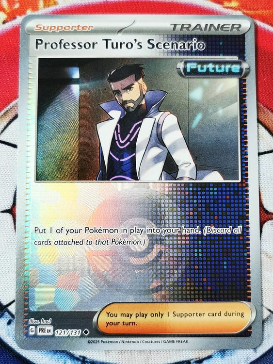 Pokémon Turo Scenario 121/131 Pokeball Prismatic Evolutions (Neu ...