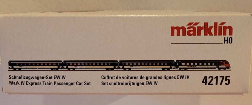 42175 Märklin, Personenwagen BLS (Neu (gemäss Beschreibung)) in Thürnen ...