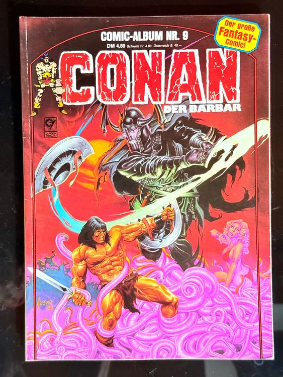 Conan der Barbar Comic Album Nr. 9 - Z2 Zustand! Selten! (Gebraucht) in ...