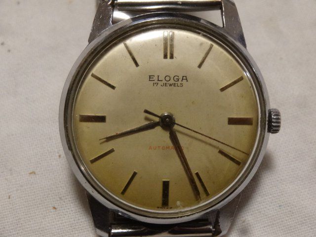ELOGA HERREN ANTIK UHR.AUTOMATIC UHR-17 JEWELS .LÄÜFT. (Gebraucht) in ...