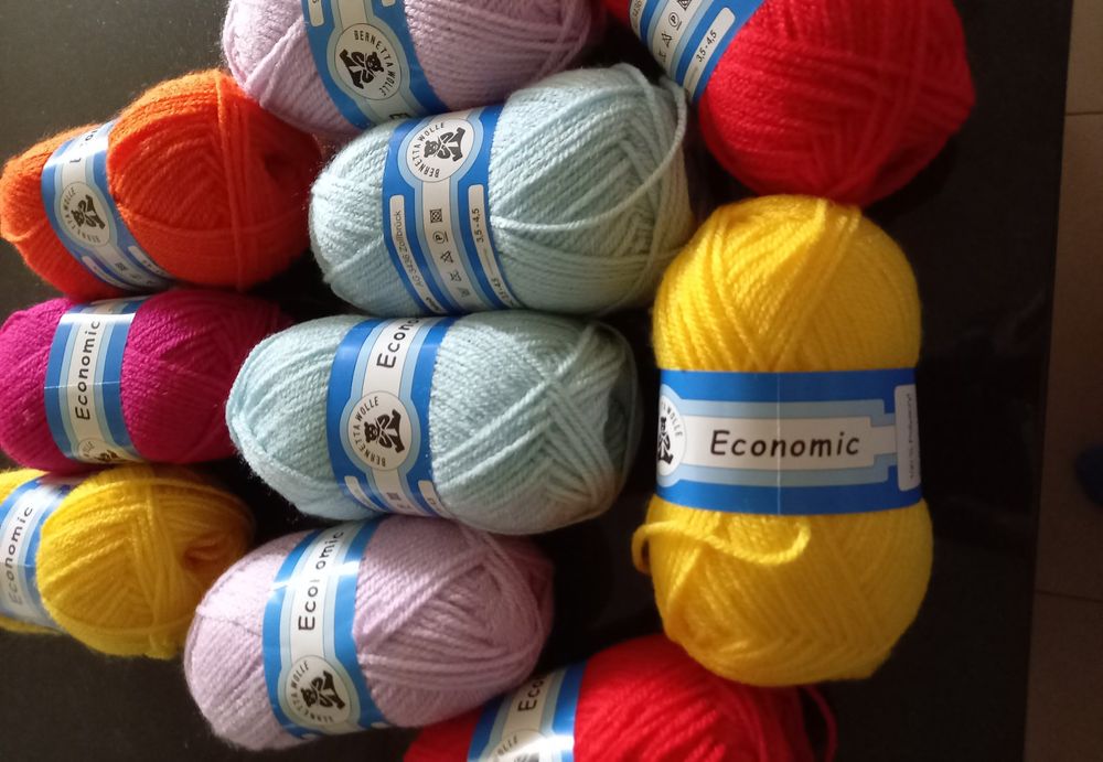 10 Stk.Kneuel Wolle Gemischte Farben | Kaufen auf Ricardo