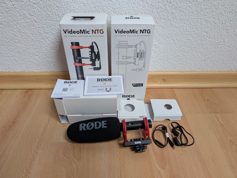 RØDE (Rode) VideoMic NTG inkl. Deadcat RØDE WS11 - Deluxe | Kaufen auf ...