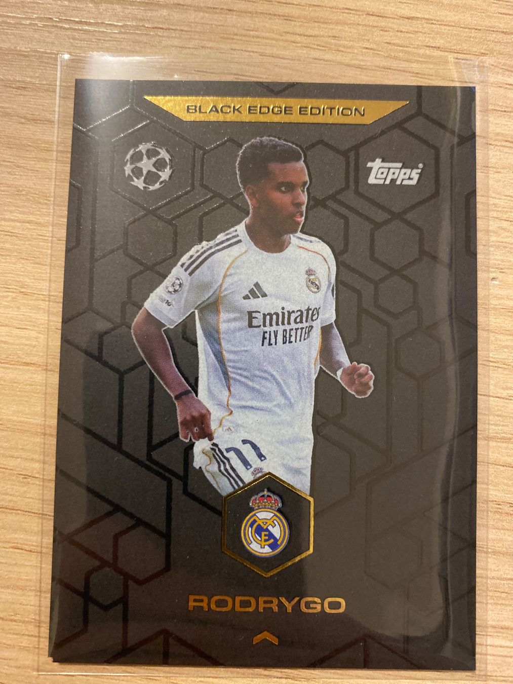 Topps Match Attax 25/26 Black Edge Rodrygo BE4 (Neu (gemäss ...