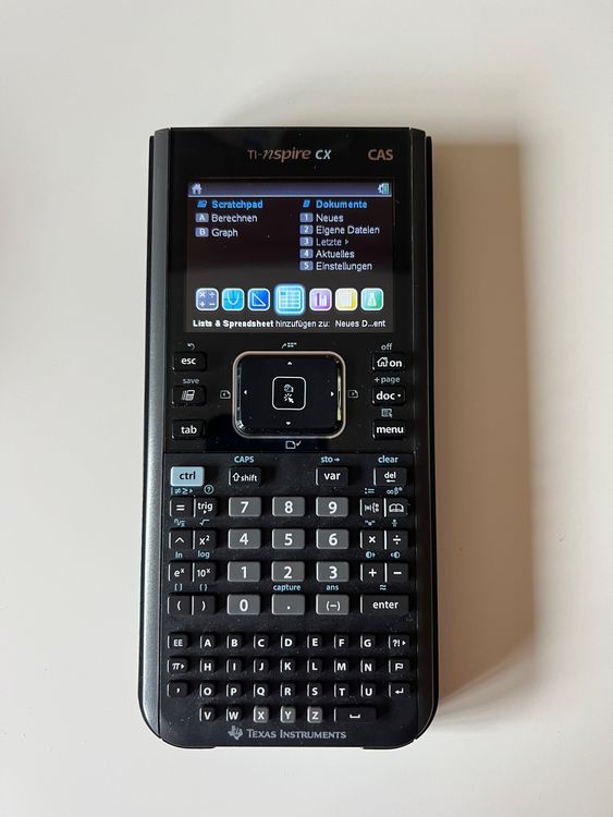 Taschenrechner TI-nspire CX CAS | Kaufen auf Ricardo