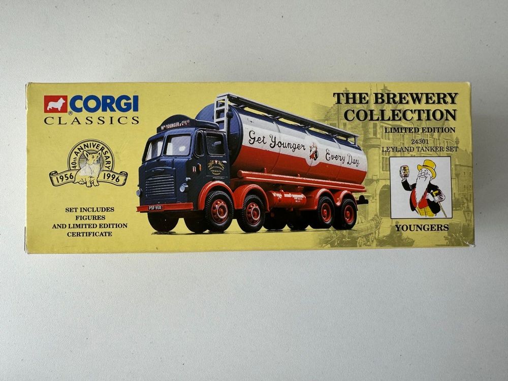 Corgi Classics/24301 Leyland Tanker Set originalverpackt (Gebraucht) in ...