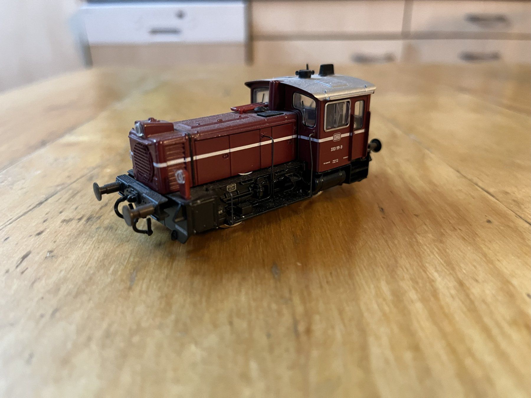 Roco 43477, BR 333 111-3 Köf Diesellok DB, H0 GS Analog (Gebraucht) in ...