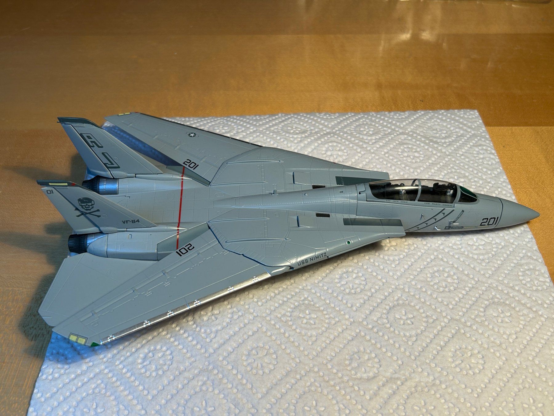 Flugzeugmodell Grumman Tomcat F-14A / Jolly Rogers / 1:72 (Neu (gemäss ...