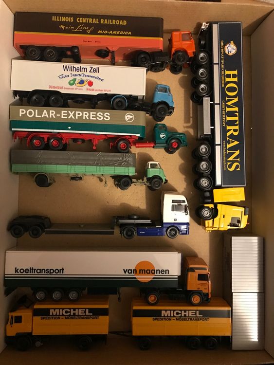 8x Sattelschlepper Sammlung (Gebraucht) in Luzern für CHF 40 – mit Lieferung auf Ricardo kaufen