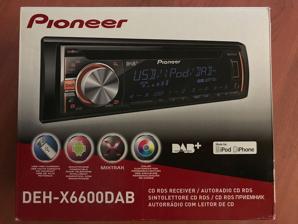 Pioneer DEH-X6600DAB Autoradio inkl. Antenne (Gebraucht) in Winterthur für CHF 80 – mit ...