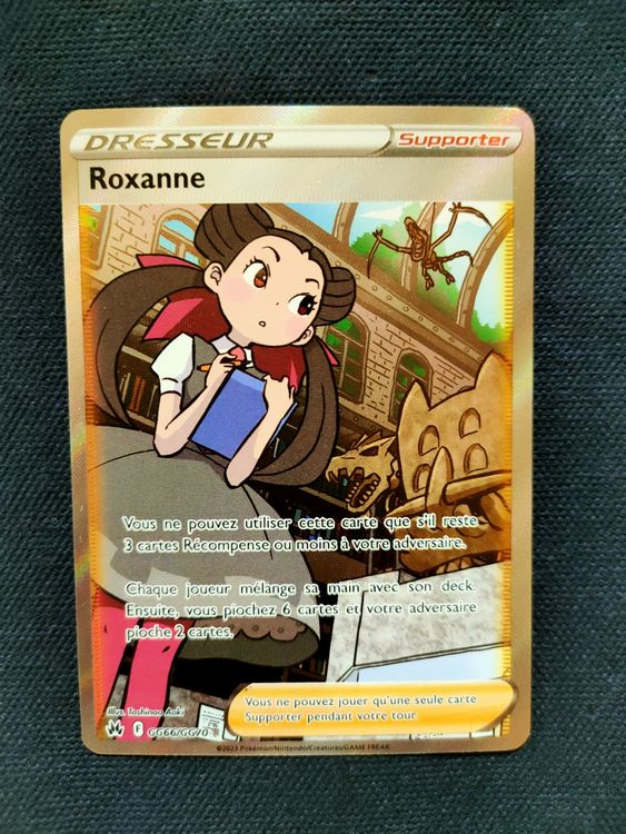 Carte Pokemon Roxane Zenith Supreme Français Fr GG66 card | Kaufen auf ...