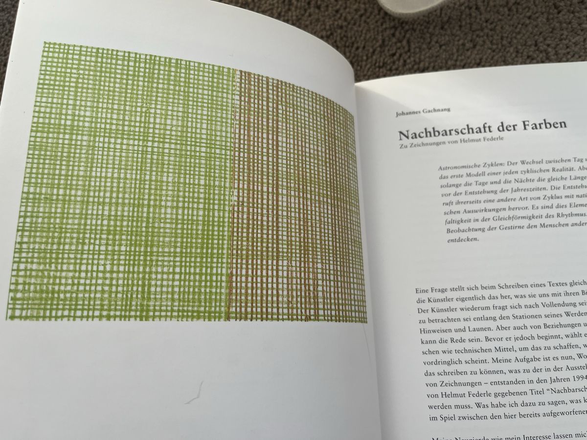 Helmut Federle Black Series I + Ii Ausstellung 1996 (Gebraucht) in ...