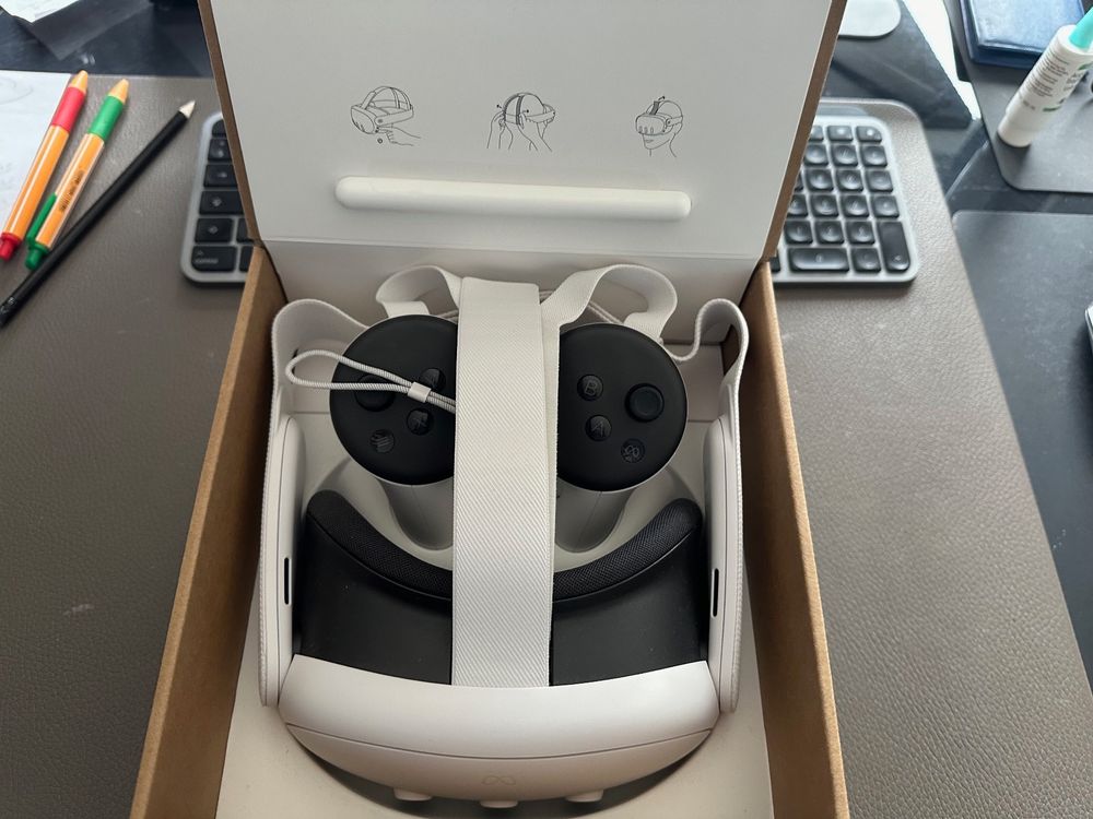 Meta Quest 3 128 GB inkl. Original Meta USB C Kabel | Acheter sur Ricardo