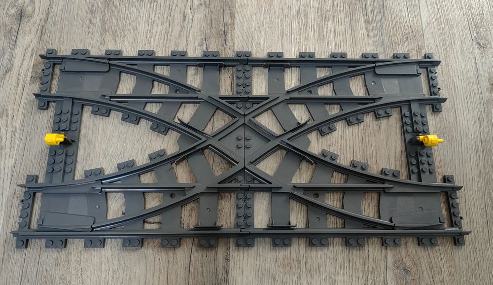 Lego City Original Doppelkreuzweiche 7996 Weiche Top (Gebraucht) in ...