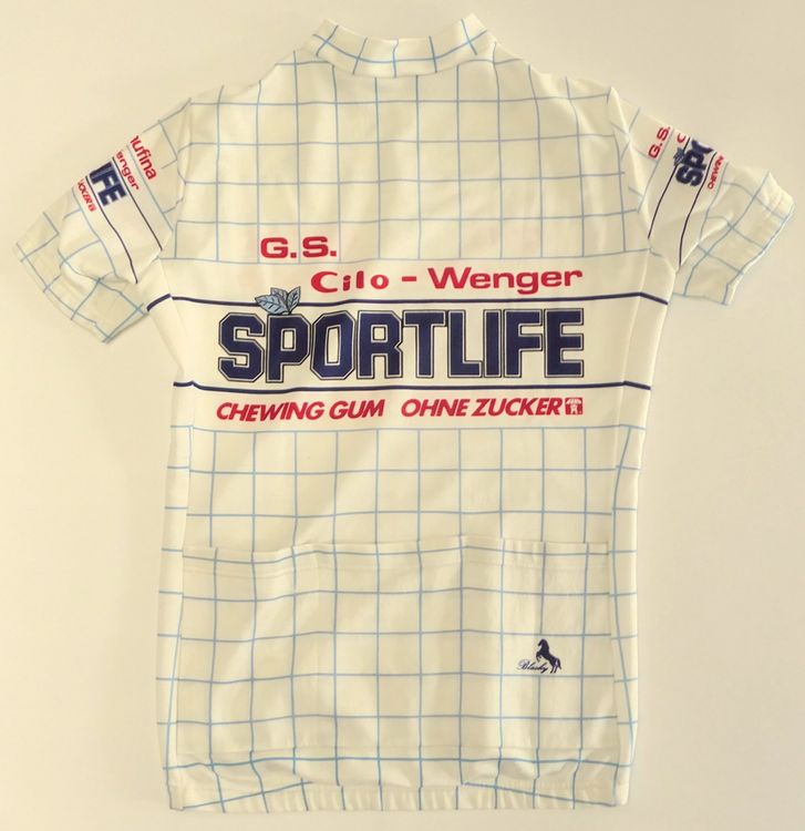 seltenes orig. Team SPORTLIFE CILO AUFINA BLACKY Velo Trikot (Gebraucht ...