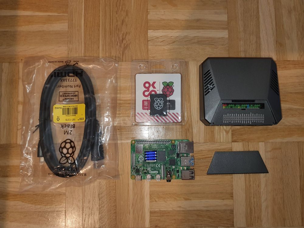 OKdo Raspberry Pi 4 8 GB Komplett-Set & Argon ONE V2 Case | Kaufen auf ...