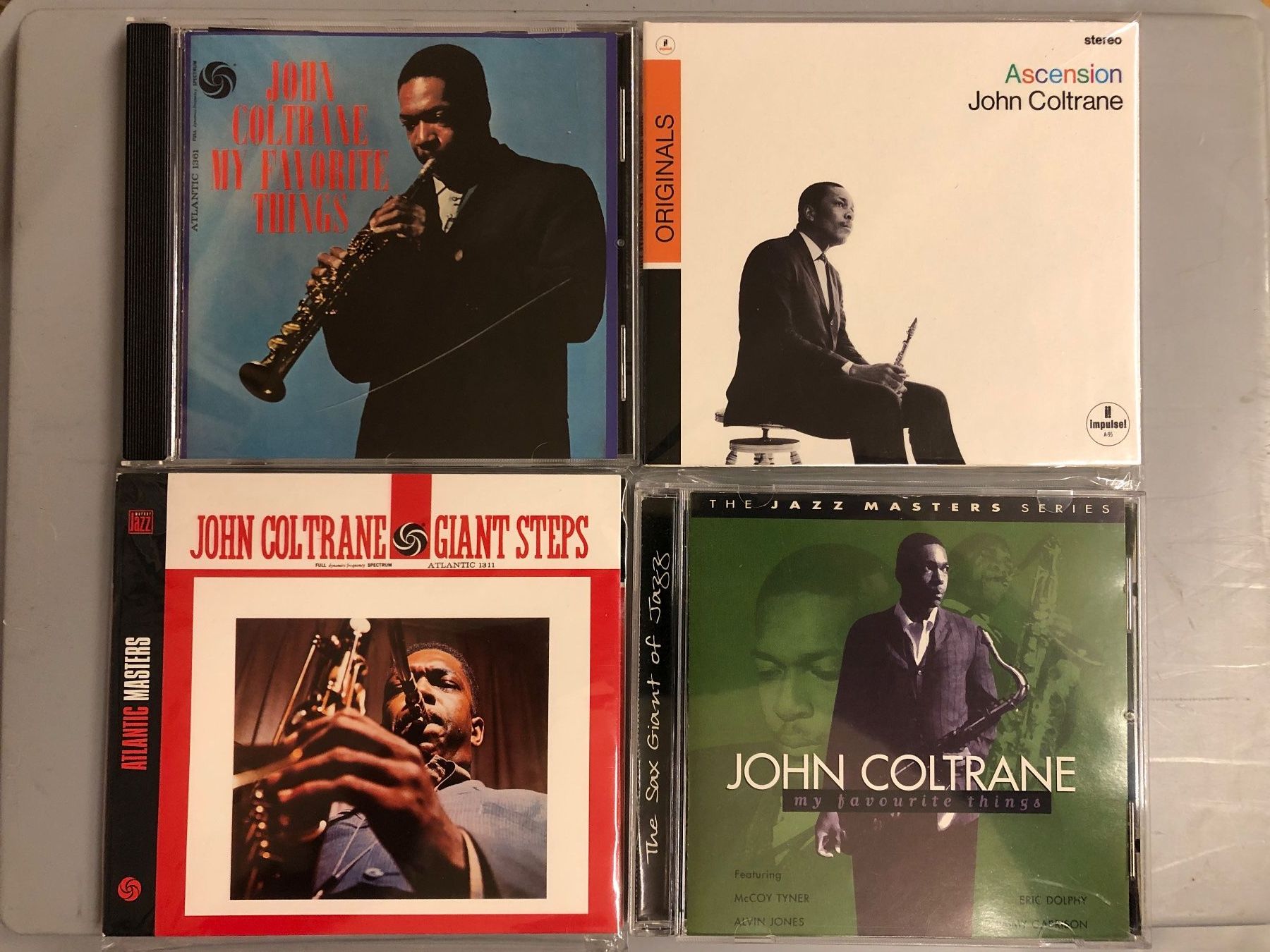 4 CDs JOHN COLTRANE Sammlung Jazz Hard Bop Free Jazz Modal (Gebraucht ...