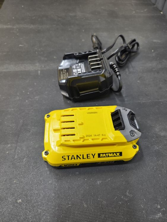 Stanley FatMax V20 Starter Kit 18V 2.0Ah (Akku + Ladegerät) (Neu ...