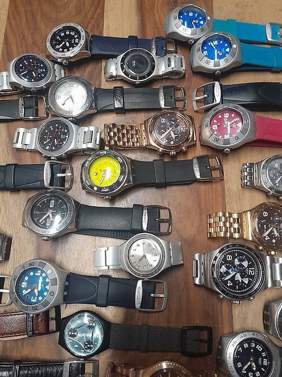 Swatch lot 35 unit. (D'occasion) à Bulle pour CHF 500 – retrait ...
