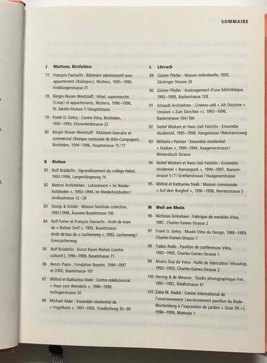 Guide d'architecture de Bâle 1980-2000 (Neu und originalverpackt) in Sarnen für CHF 8 – mit ...