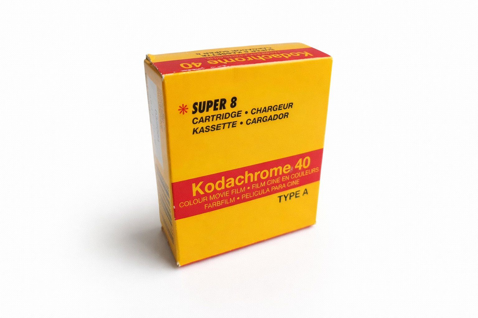 Kodak Kodachrome 40 Super 8 Kassette Farbfilm Type A 15m (Neu und ...