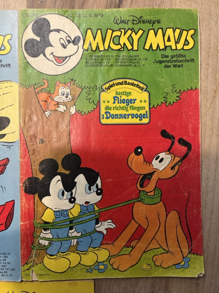 Micky Maus Hefte Jahrgang 1979 - Nostalgie pur! Comics (Gebraucht) in ...