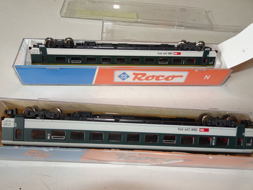 Roco 02285A/24331 2 SBB Personenwagen Spur N | Kaufen auf Ricardo