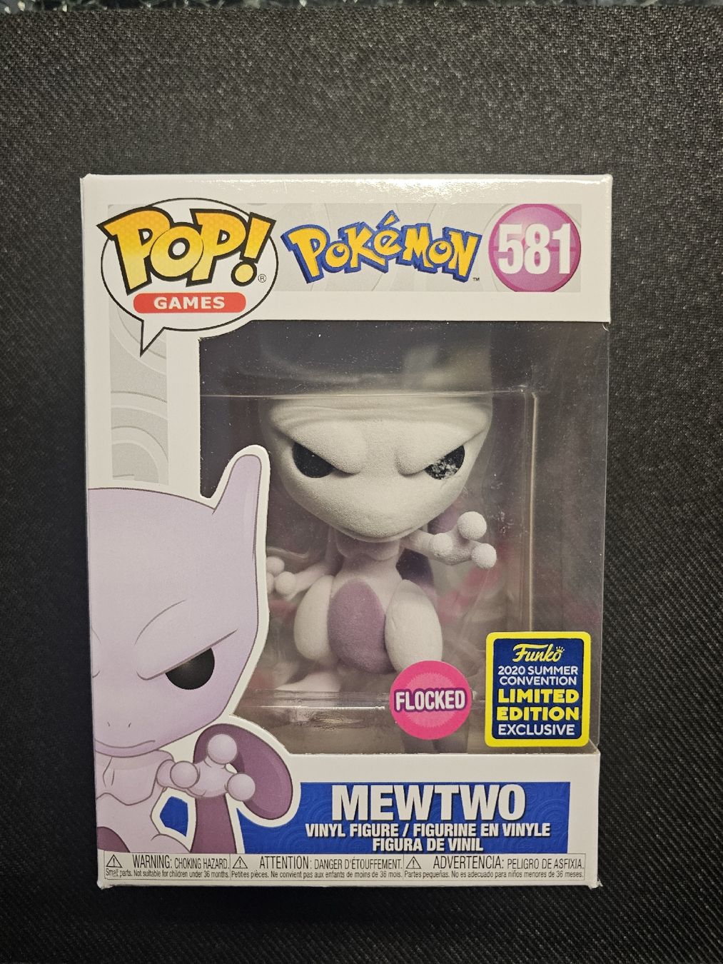 Pokemon Funko Pop! Mewtwo 581 Flocked Limited Edition! (Gebraucht) in ...