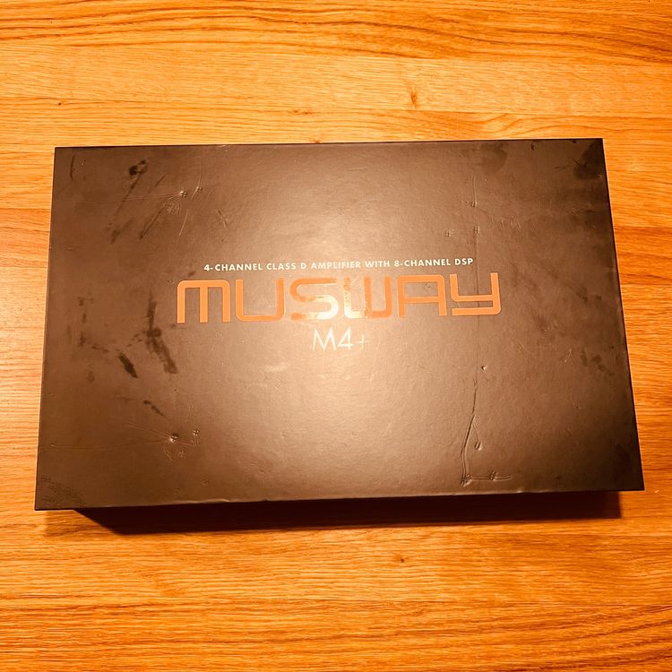 MUSWAY M4+ 4-Kanal Digital-Verstärker + Awave V9M Subwoofer (Gebraucht) in Wädenswil für CHF 127 ...