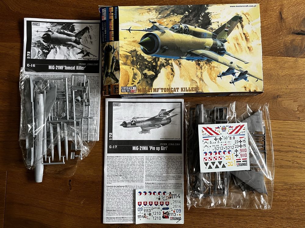 Mig 21 MF 2 kits in one box (Gebraucht) in Zürich für CHF 8 – mit ...