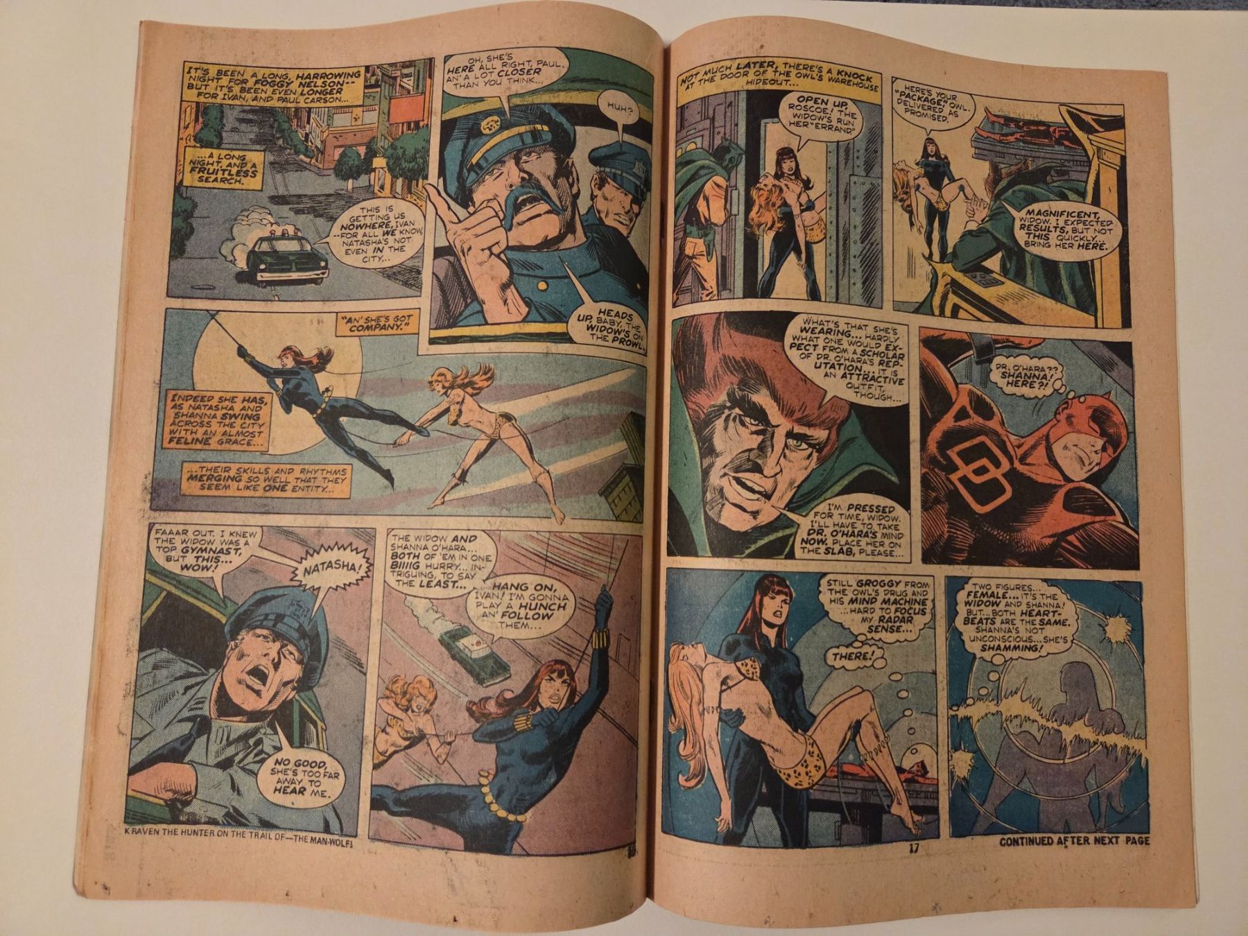 DAREDEVIL #117 (Marvel, 1974) Black Widow, Owl (Gebraucht) in Zürich ...