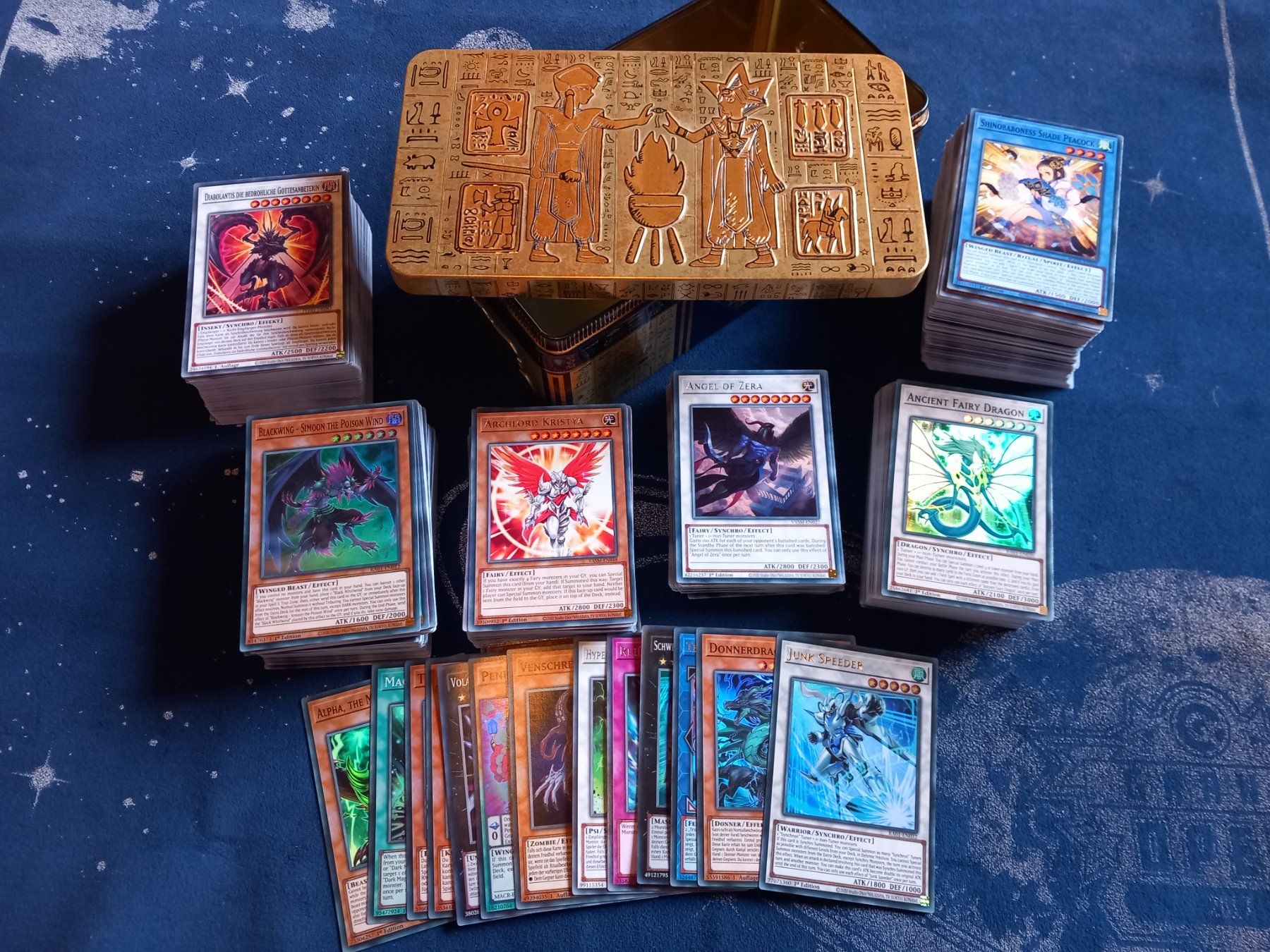 600 Yu-Gi-Oh! Karten in edler Tin-Box (Neu (gemäss Beschreibung)) in ...