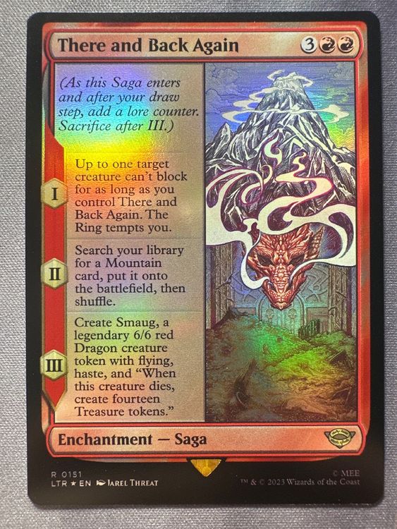 There and Back Again FOIL 0151 Lord of the Rings (Neu (gemäss ...