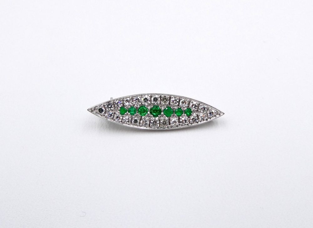 Brosche mit Smaragden und Diamanten - Top Zustand (Gebraucht) in Luzern ...