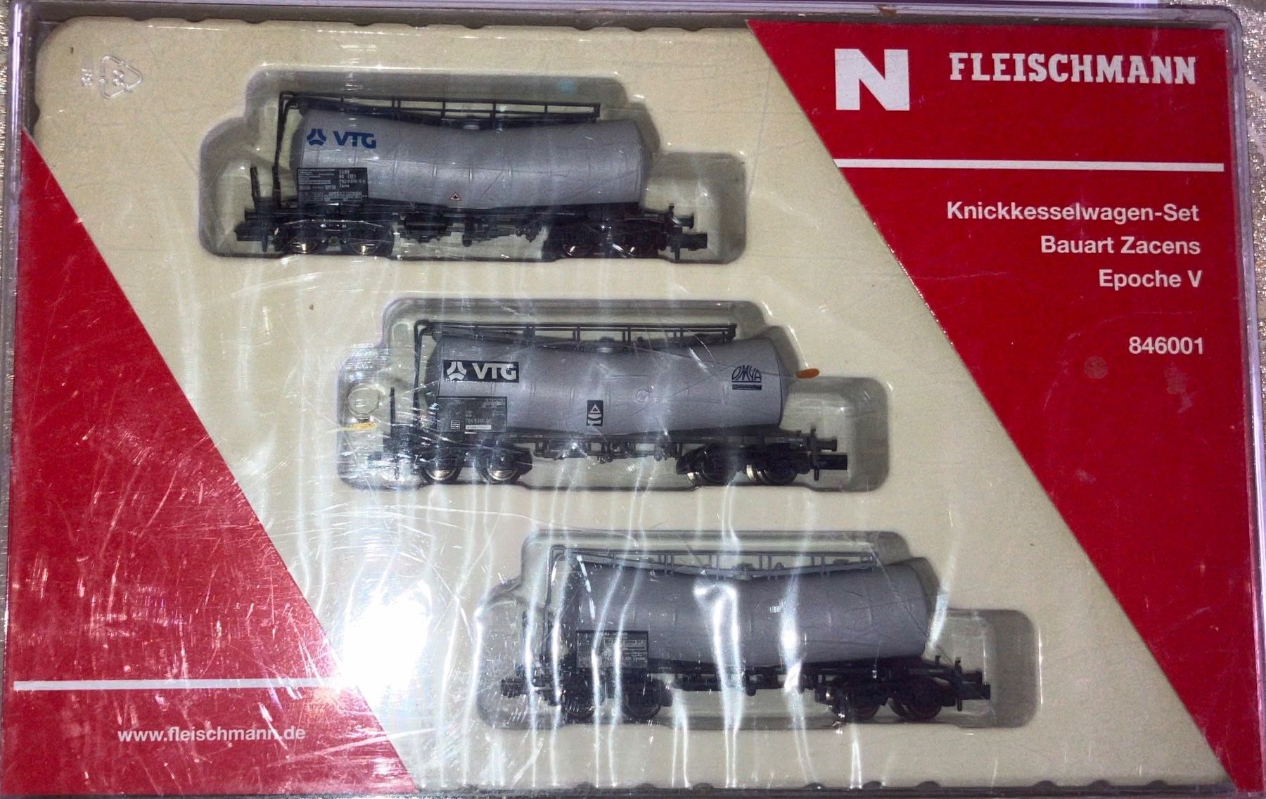Knickkesselwagen-Set Zacens SNCF 3 Stück mit OVP’s (Neu (gemäss ...