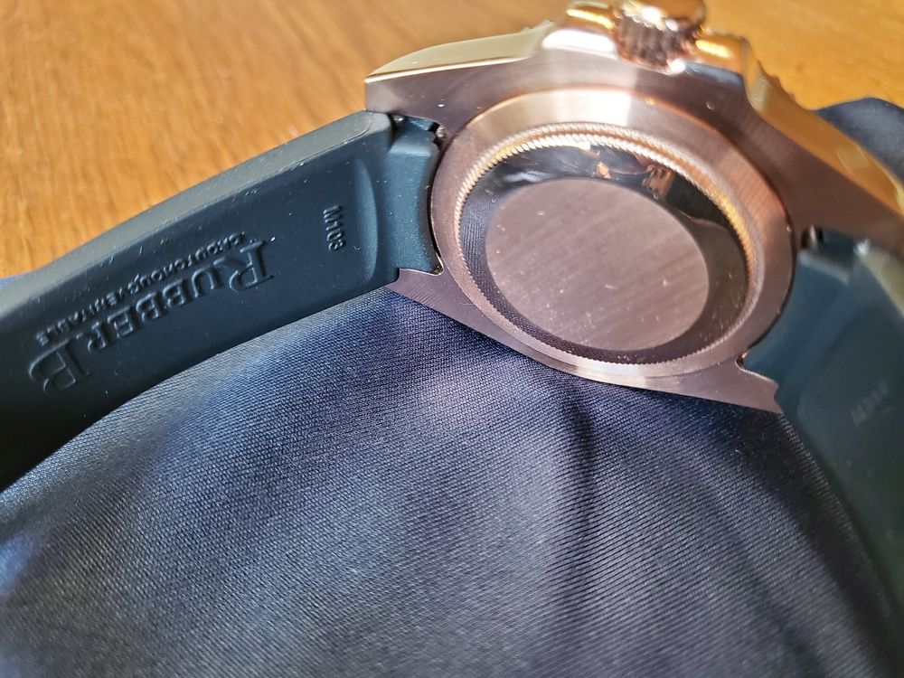 Seiko Mod Yachtmaster Style Oysterflex Automatic 44mm | Kaufen auf Ricardo