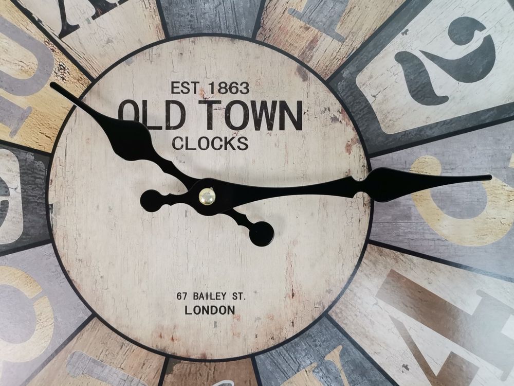 OLD TOWN CLOCKS 1863 Wanduhr Vintage | Kaufen auf Ricardo