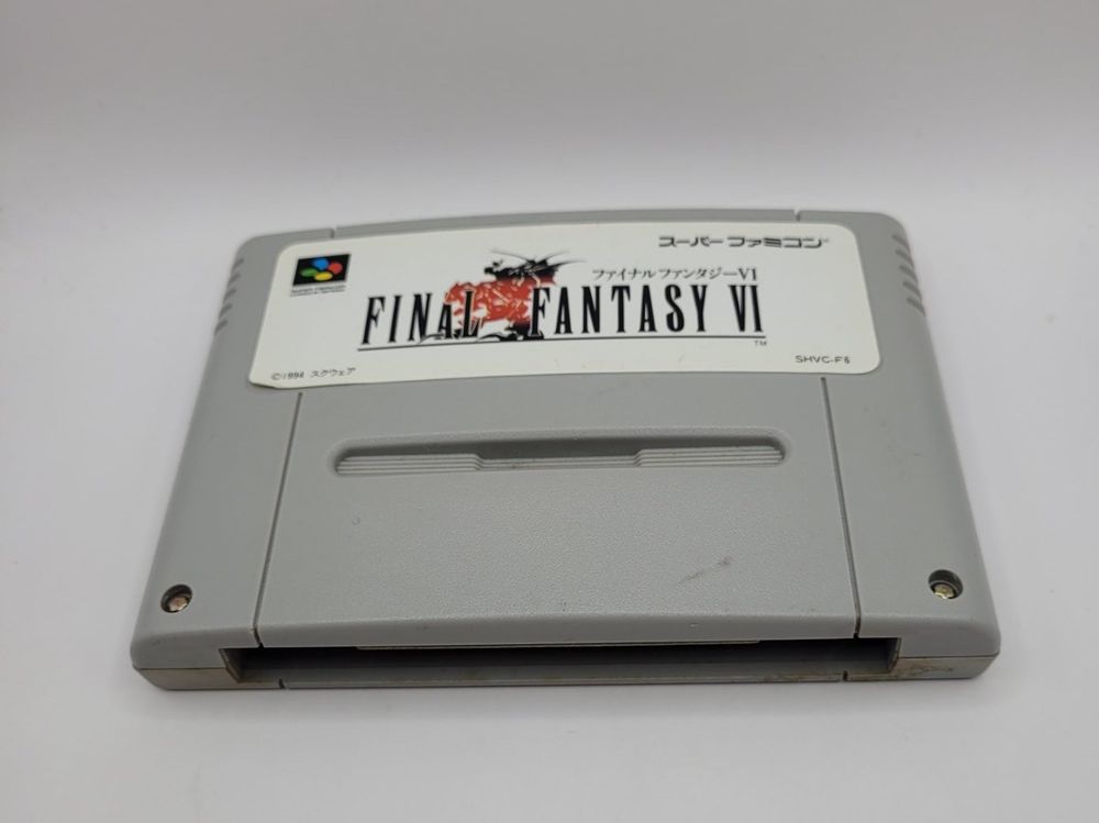 Final Fantasy 6 SNES Super Famicom Japan Modul | Kaufen auf Ricardo