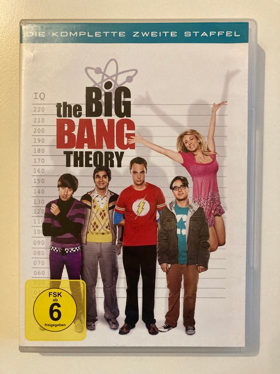 DVD | THE BIG BANG THEORY - DIE KOMPLETTE 2 STAFFEL (4 DVDs) (Gebraucht ...